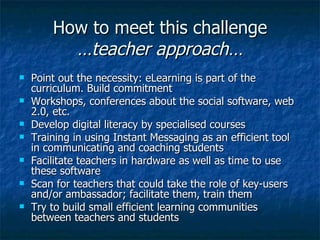 Promoting Quality E Learning | PPT