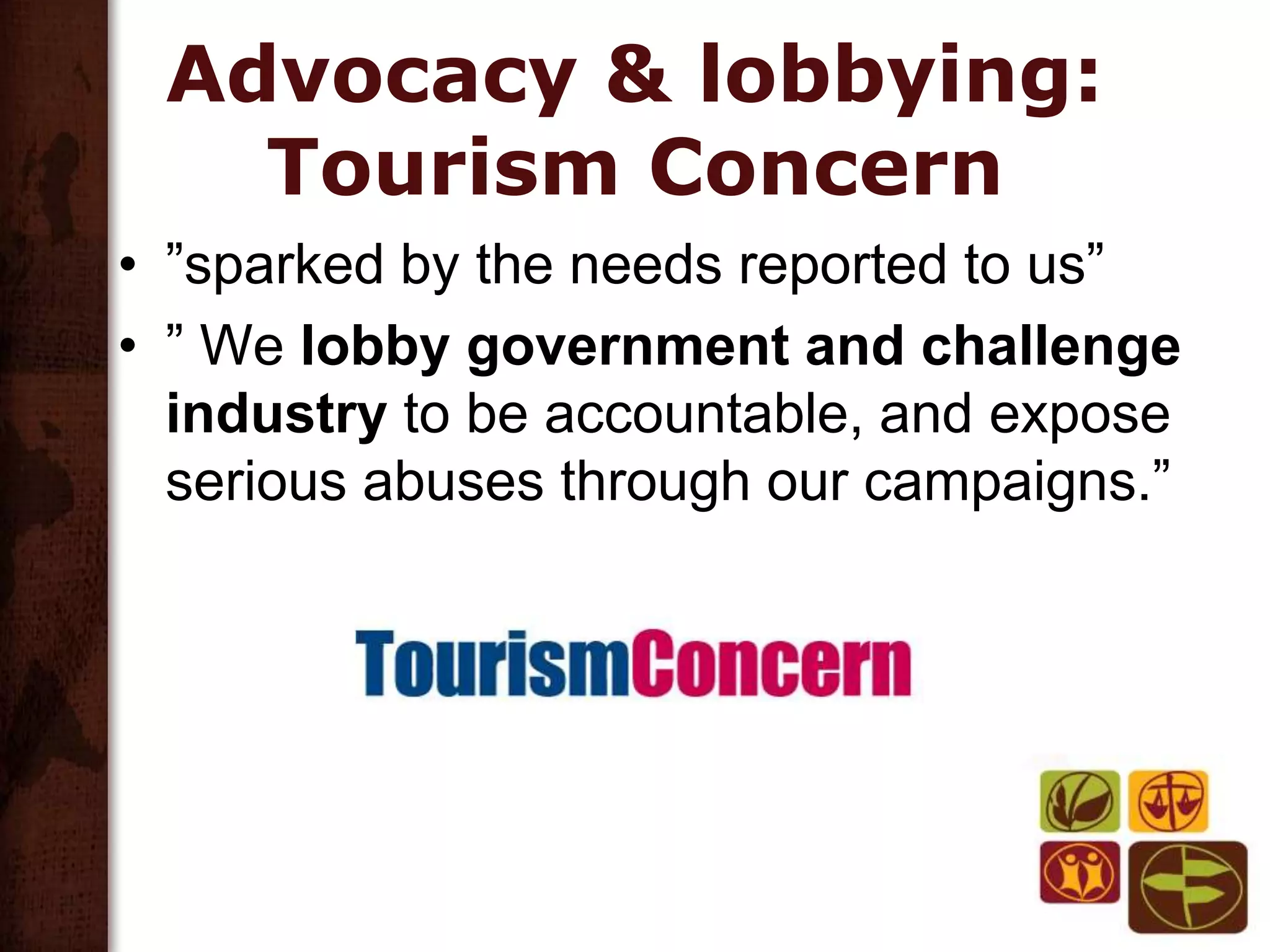 Promoting responsible tourism | PPT