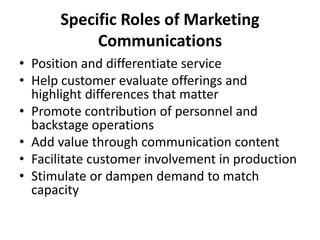 Promoting services and educating customers | PPTX