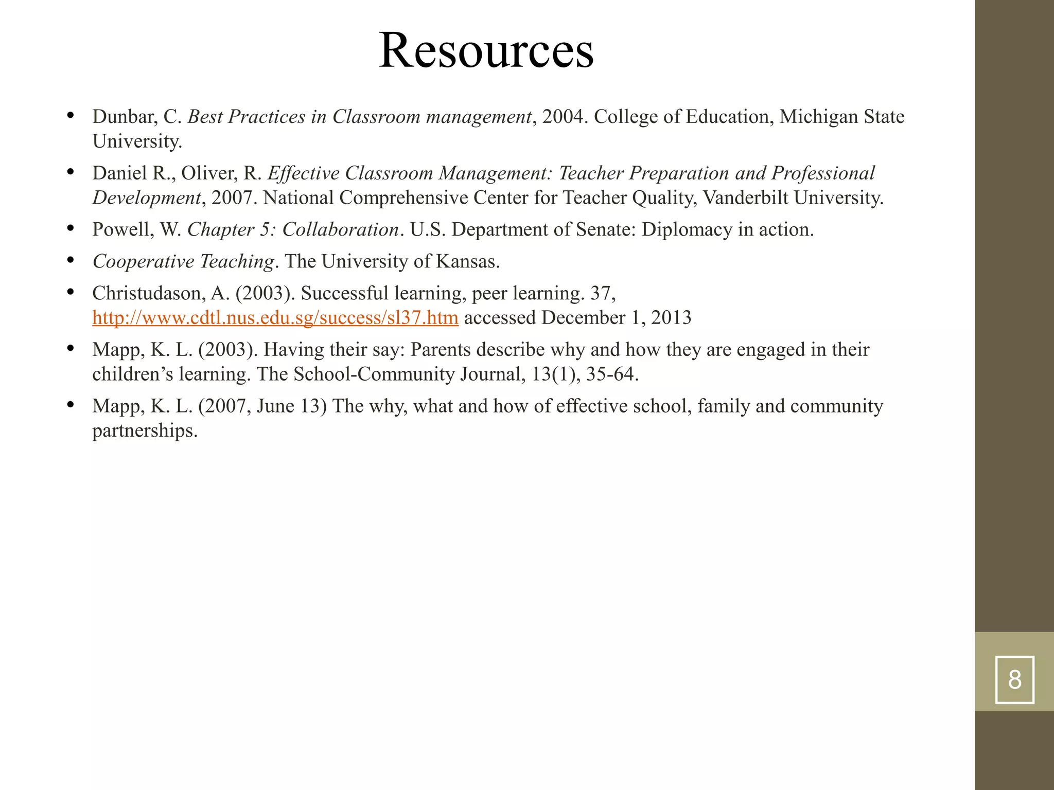 Promoting student learning team a | PPT