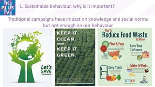 Promoting sustainable behaviour_april. Applying behavioural economics ...
