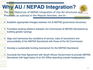 Promoting the African Development Agenda through NEPAD initiatives | PDF