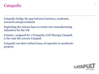 Promoting the Development of Advanced Therapies in the UK, a ...