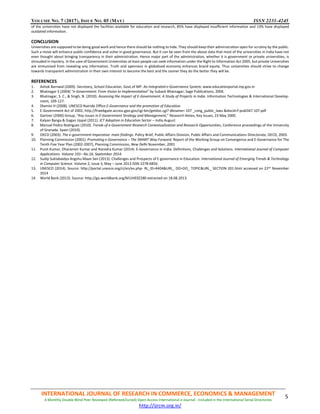 Promoting transparency in university administration through e ...