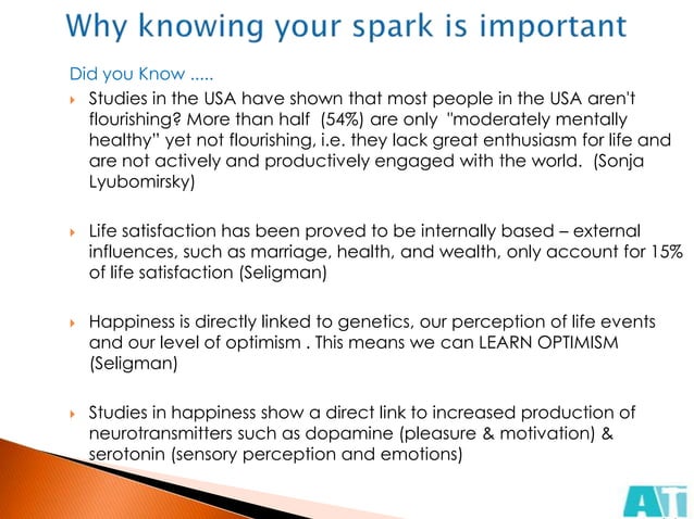 Promoting wellbeing light your spark | PPTX | Mental Health | Diseases ...
