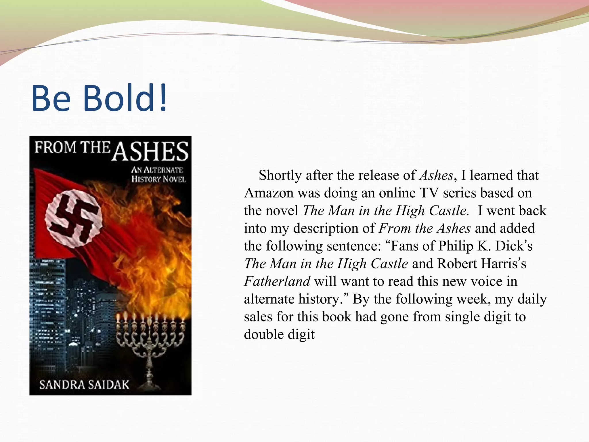 Promoting your book in wacky ways | PPT