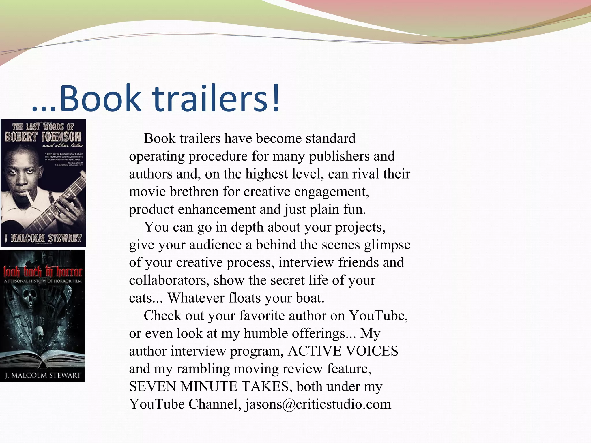 Promoting your book in wacky ways | PPT