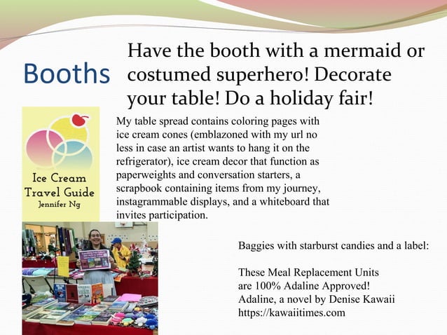 Promoting your book in wacky ways | PPT