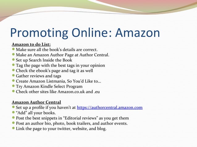 Promoting your book in wacky ways | PPT