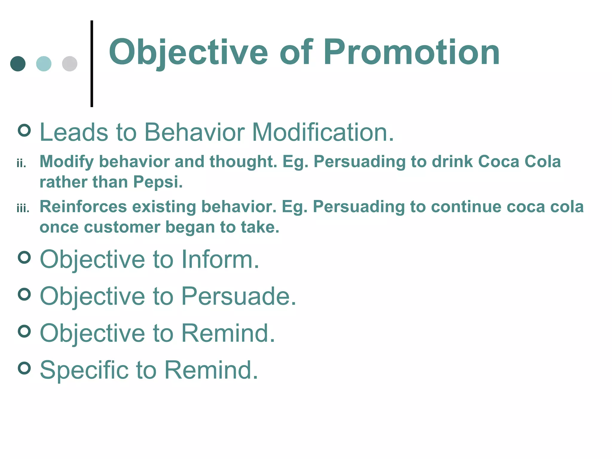 Promotion | PPT