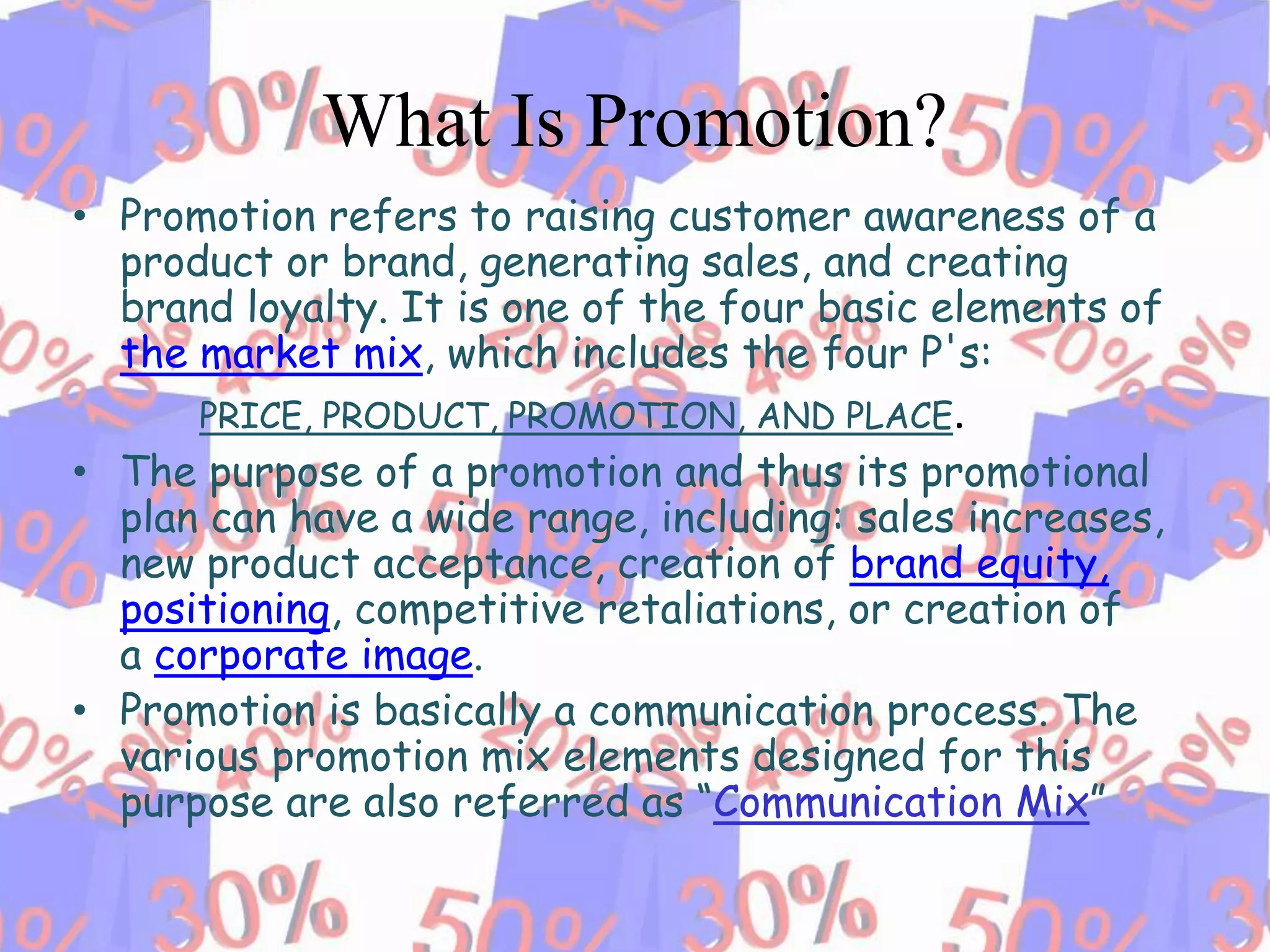 Promotion | PPTX