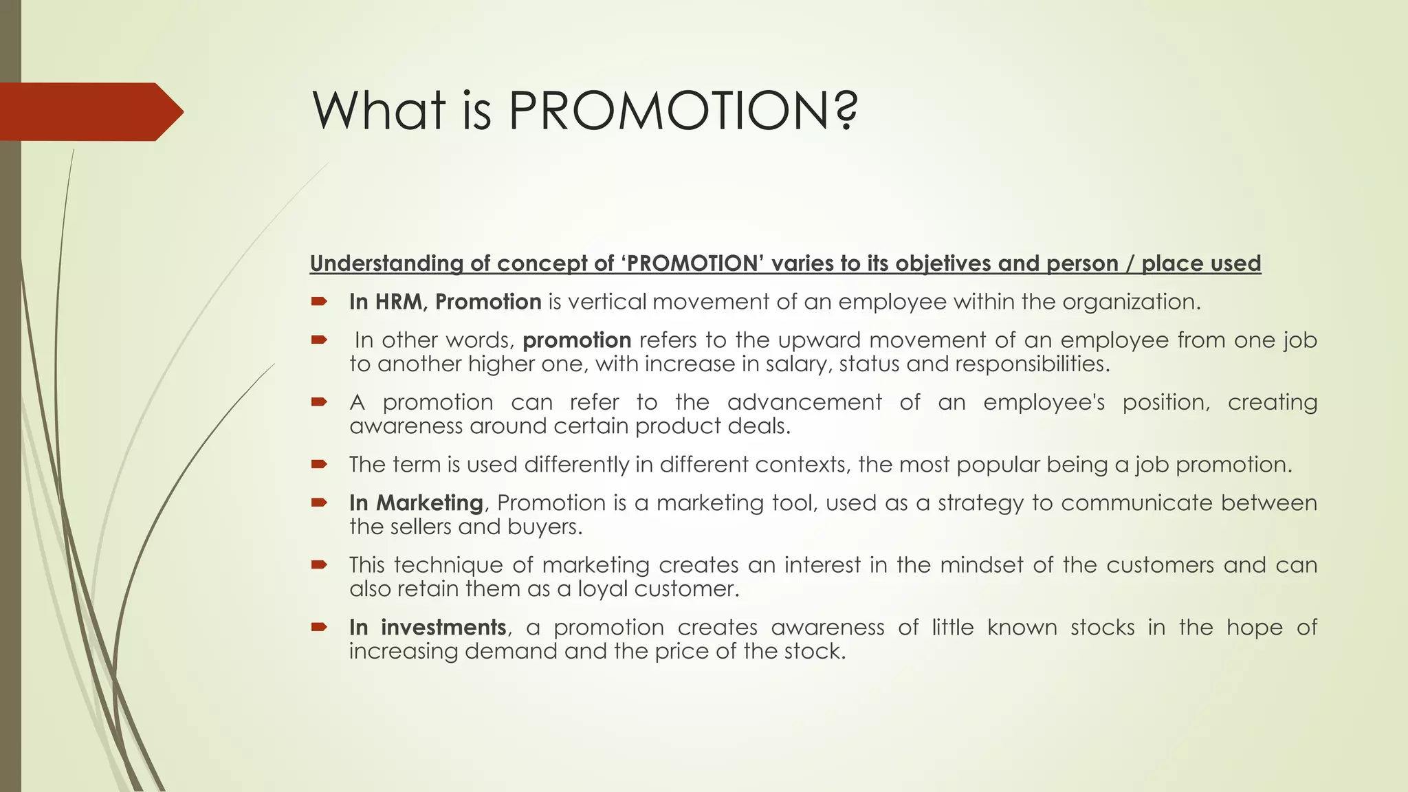 Promotion | PDF