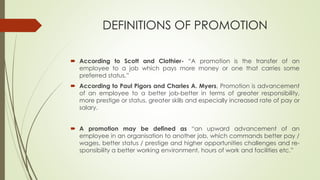 Promotion | PDF