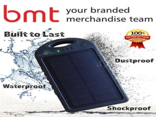Promotional Solar Power Bank | PPT
