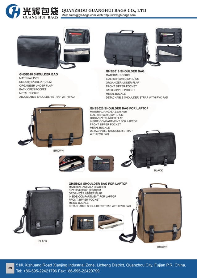 Promotional bags catalogue | PDF