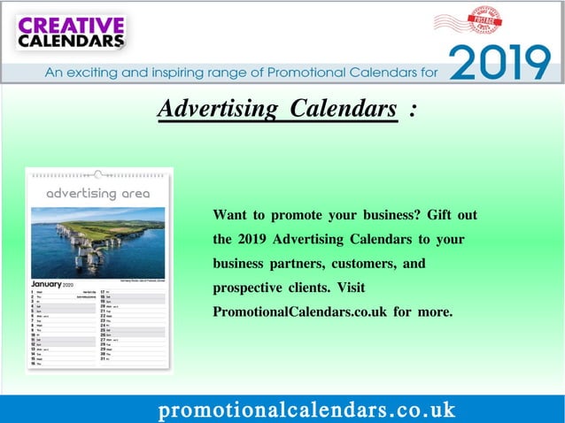 Promotional Calendars | PPT