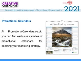 Promotional Calendars | PPT