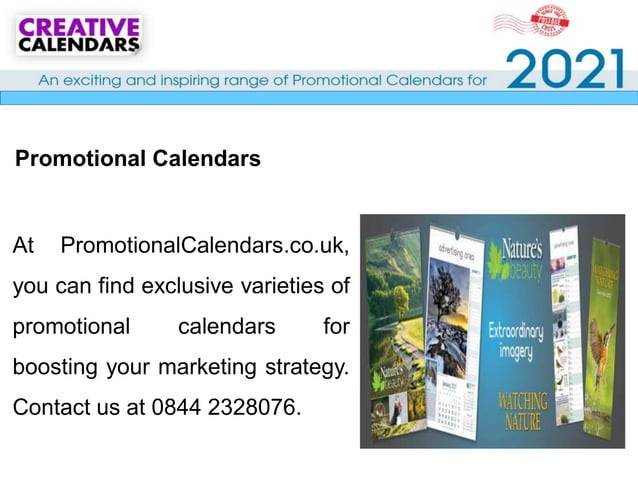 Promotional Calendars | PPT