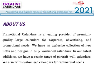 Promotional Calendars | PDF