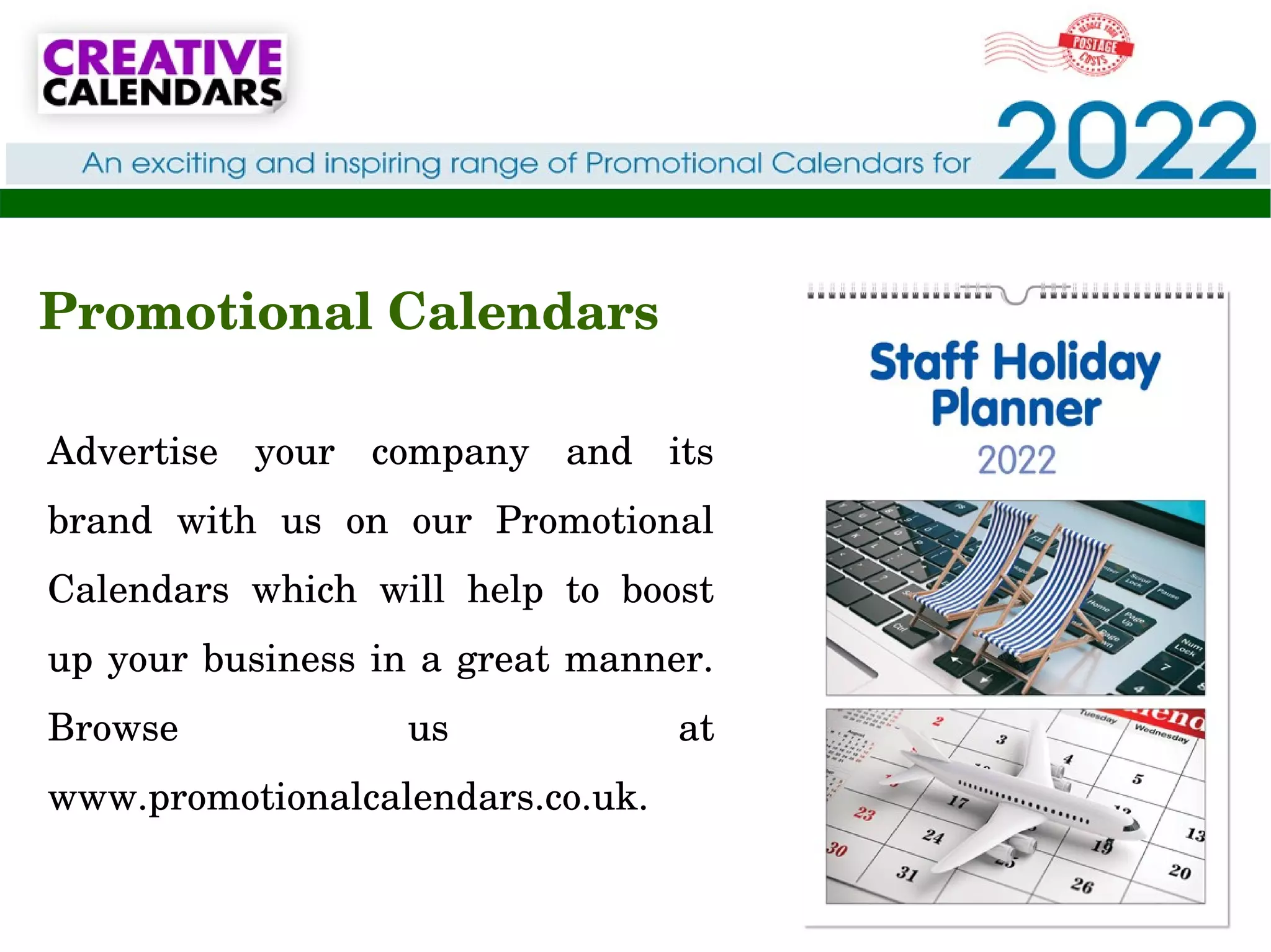 Promotional Calendars | PDF
