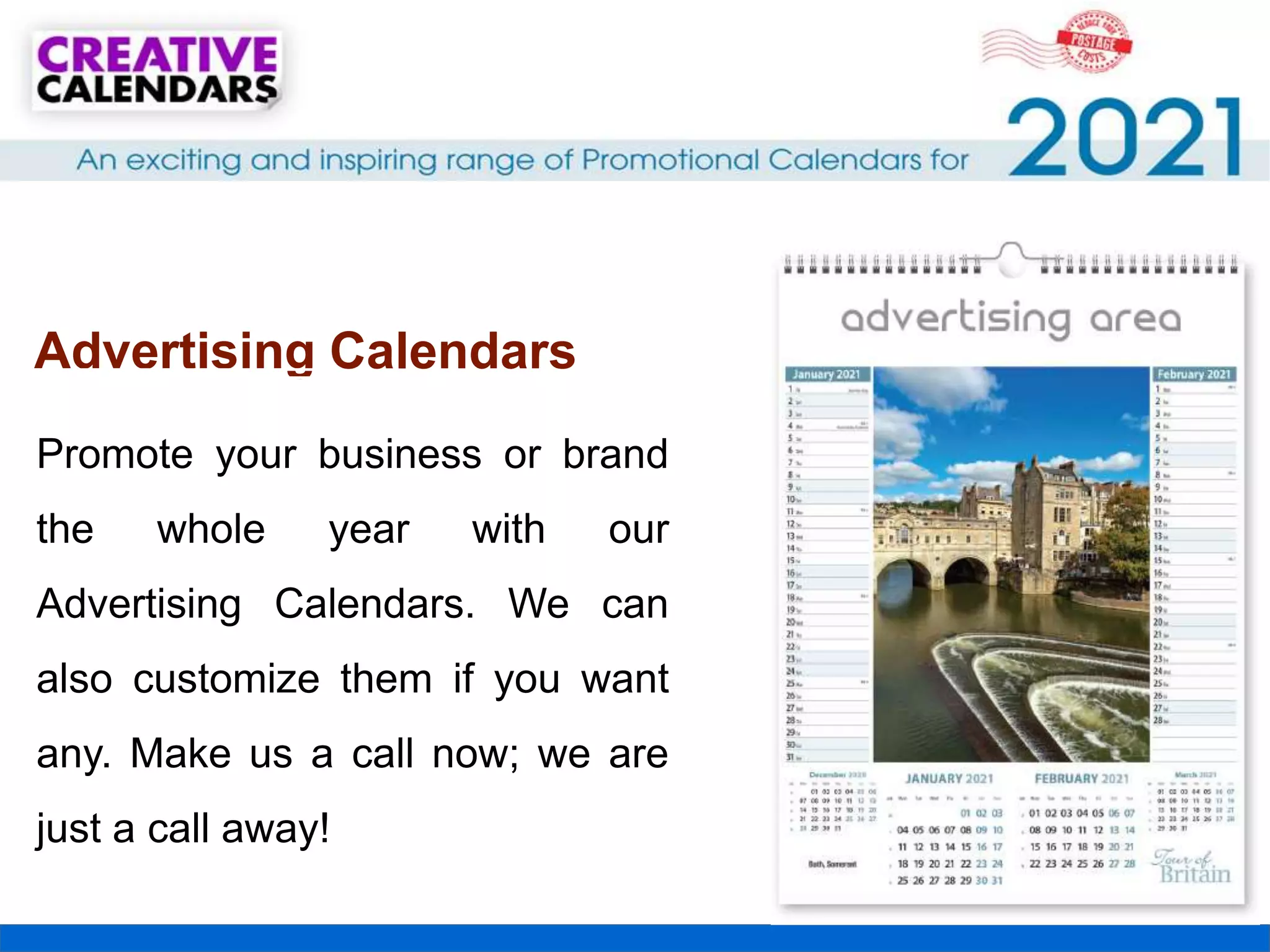 Promotional Calendars | PPT