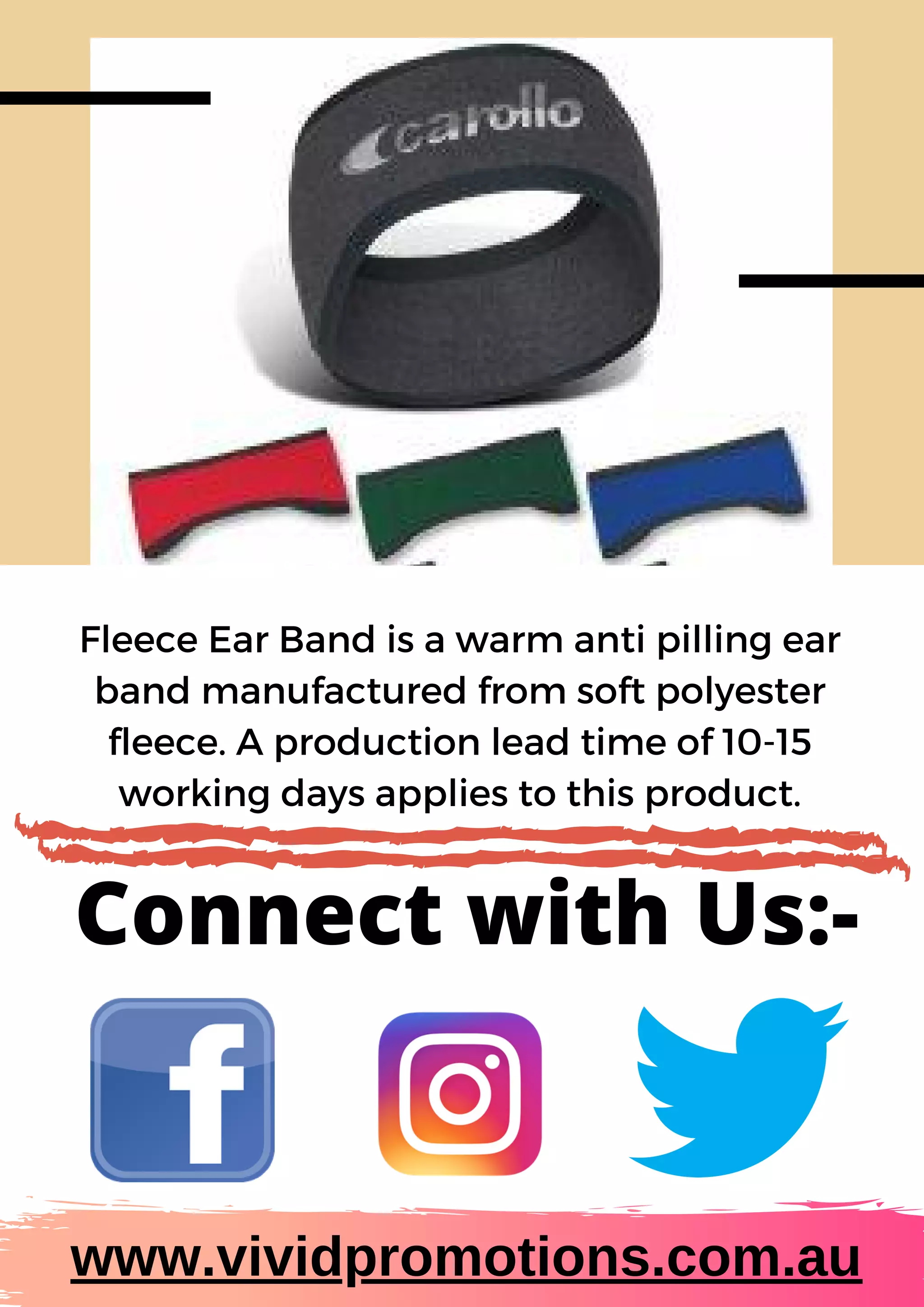 Promotional Headwears & Headbands | Vivid Promotions | PDF
