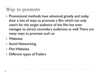 Promotional methods | PPTX