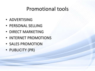 Promotional methods | PPT