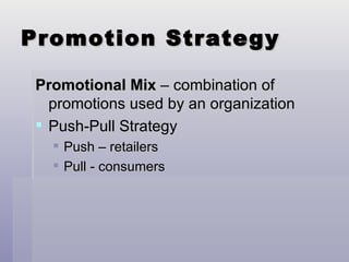 Promotional Mix | PPT