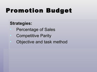 Promotional Mix | PPT