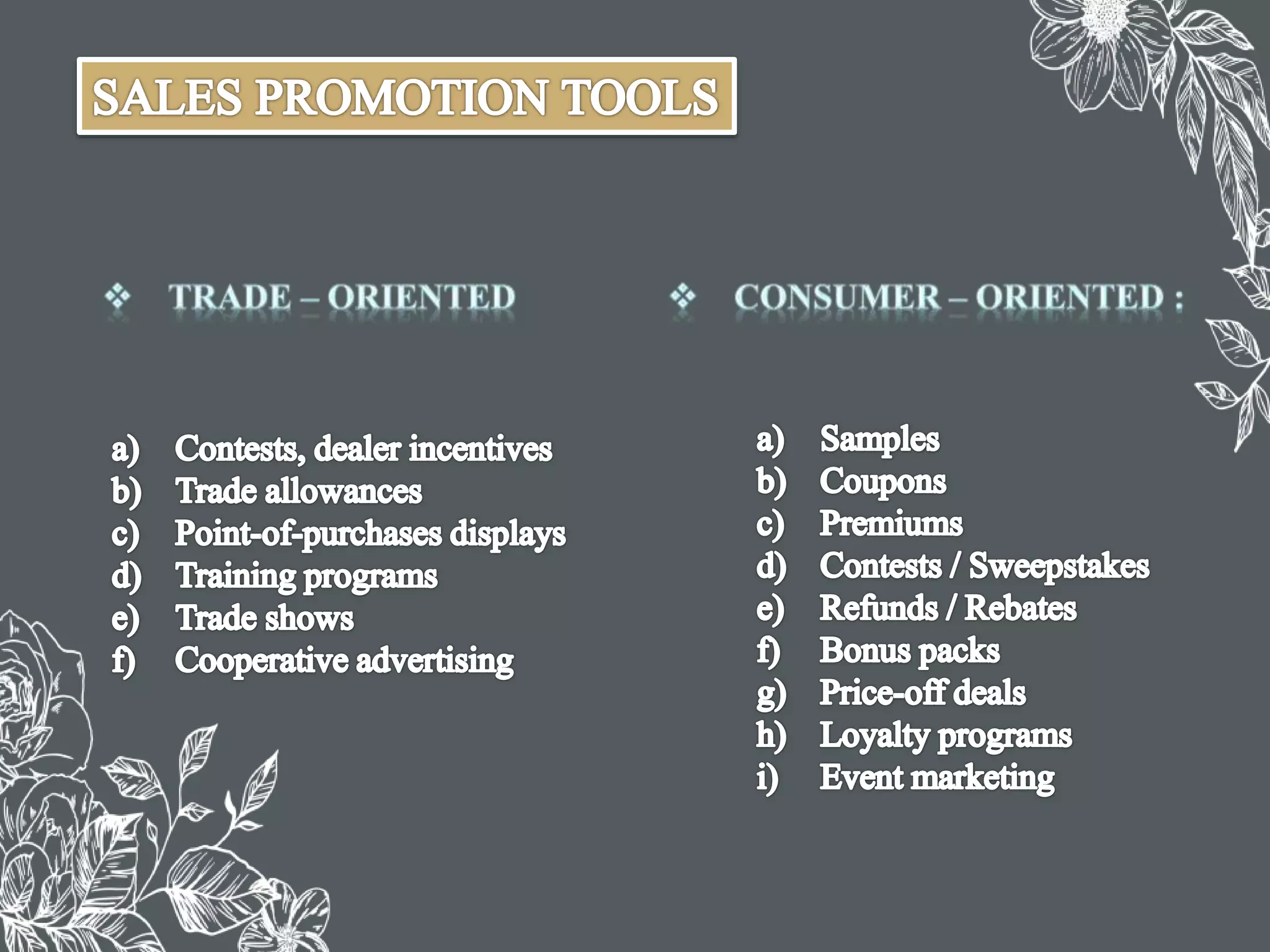 Promotional mix | PPTX