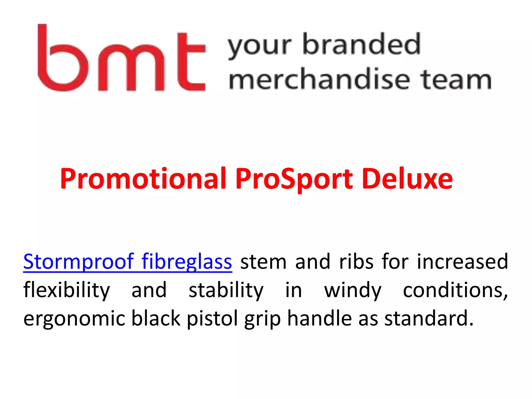 Promotional pro sport deluxe | PPTX | Sports Equipment | Sports