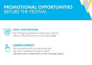 Promotional opportunities | PPT