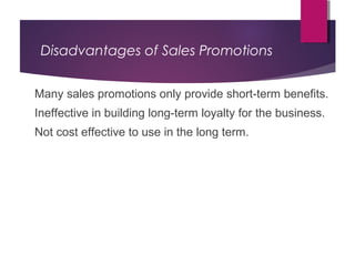 Promotional strategies | PPT