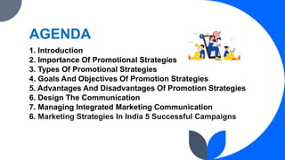 Promotional strategies in Modern Business | PPTX