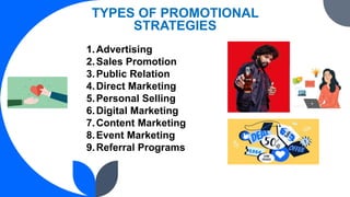 Promotional strategies in Modern Business | PPTX