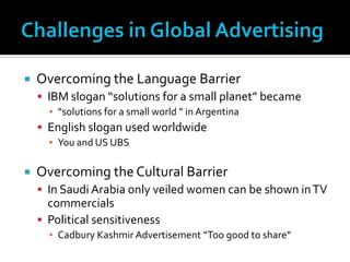 Promotional strategies in international marketing | PPTX