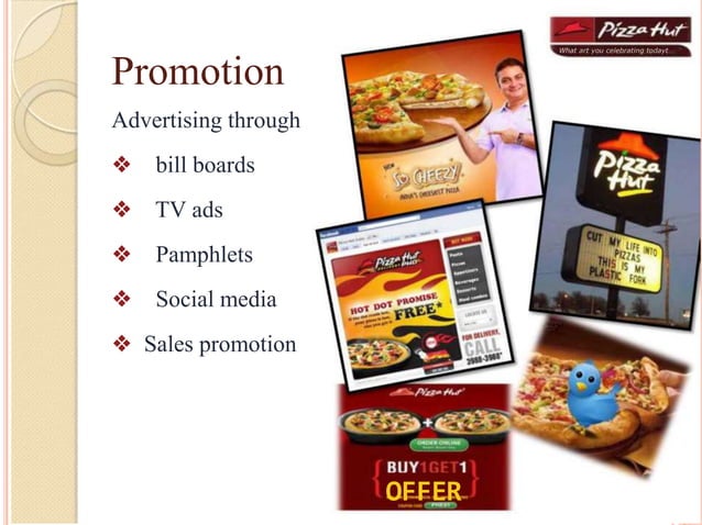 Promotional strategies of pizza hut | PPTX