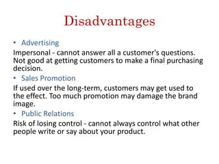 Promotional strategy | PPTX