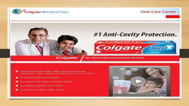 Promotional strategy of colgate | PPTX | Oral care | Personal Care