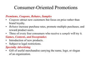 Promotion and pricing strategies | PPTX