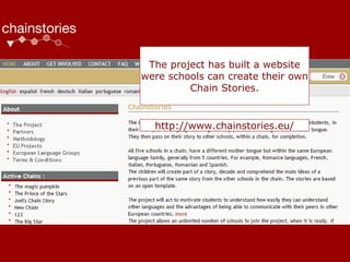 Chain Stories - European Union Language Project | PPT