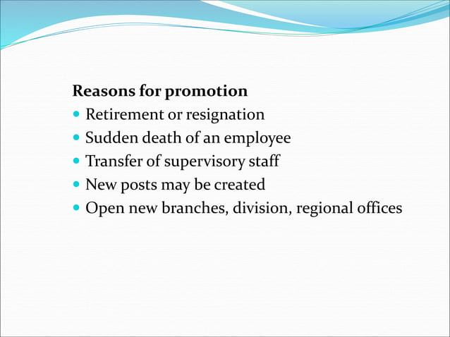 Promotion & Demotion I HRM 202 I Unit 3 I AKTU | PPT