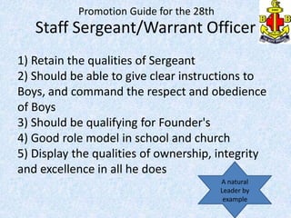 Promotion guide | PPTX