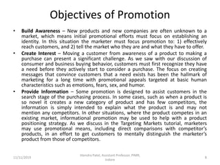 Promotion in marketing | PPTX