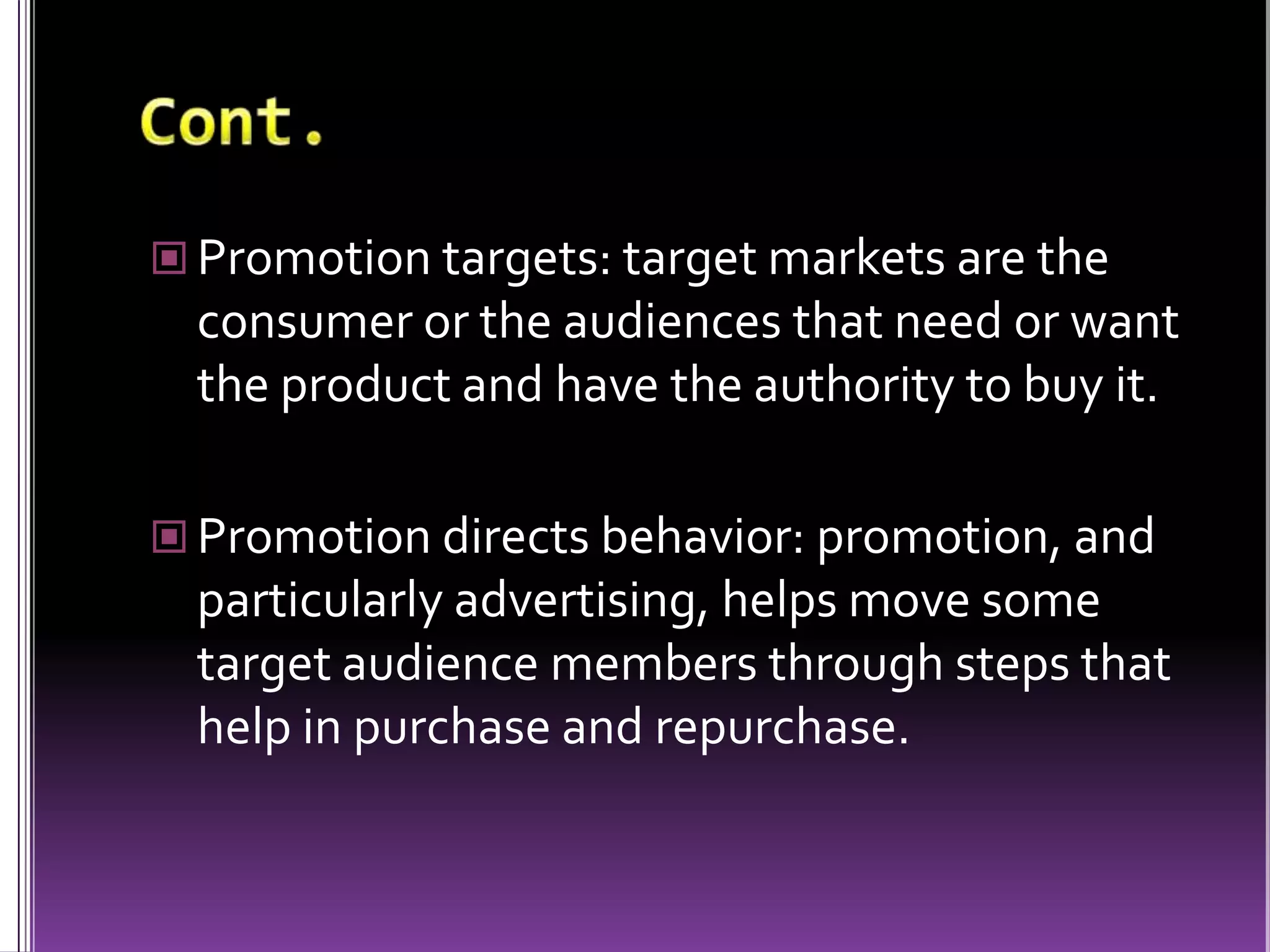Promotion in the internet marketing mix | PPTX
