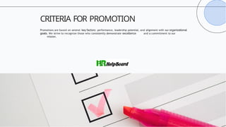 Promotion Letter to Employee, Promotion Letter Sample | PPTX
