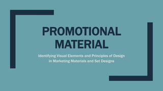 Promotional Material | PPTX