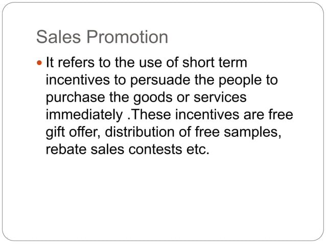 Promotion; meaning, definition, concept, elements, importance and ...