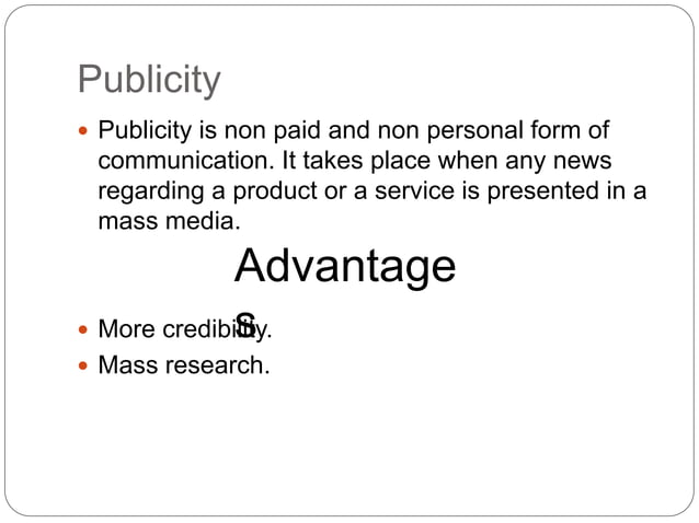 Promotion; meaning, definition, concept, elements, importance and ...